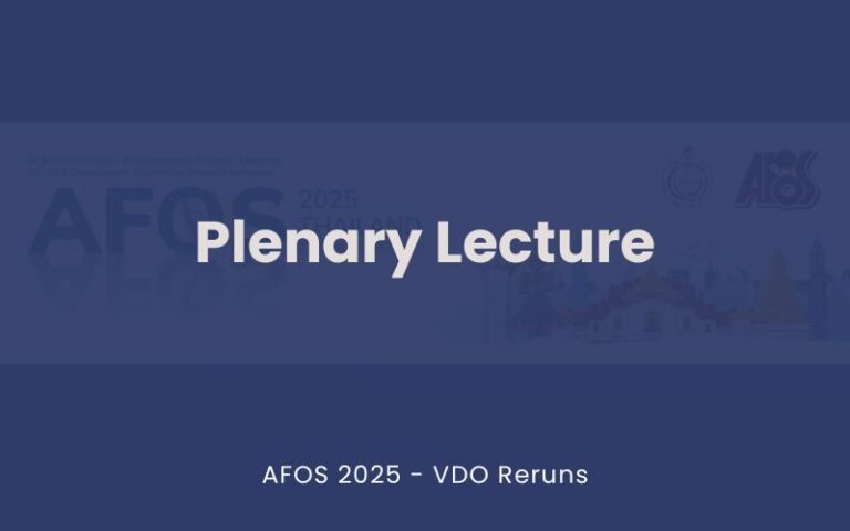 AFOS 2025 VDO Reruns – มูลนิธิโรคกระดูกพรุนแห่งประเทศไทยฯ